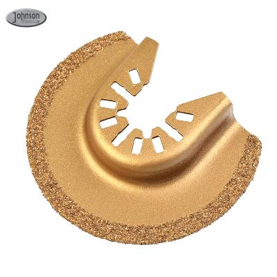 China 92mm Half Round Carbide Oscillating Multi Tool Blades - Universal Fit for Bosch, Fein, Dremel, Makita Tools for sale