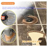 China 92mm Half Round Carbide Oscillating Multi Tool Blades - Universal Fit for Bosch, Fein, Dremel, Makita Tools for sale