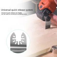 China 20pcs HSS Quick Release Oscillating Tool Blade Set for Wood Plastic Metal 1-3/8 1-3/4 Inch for sale