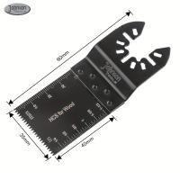 China 35mm HCS Concrete Multi Tool Blade Bi Metal Teeth for sale