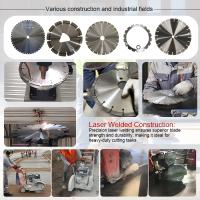 China 230mm Laser Diamond Saw Blade for Fast Cutting Green Concrete 16 Teeth for sale
