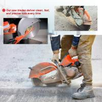 China 230mm Laser Diamond Saw Blade for Fast Cutting Green Concrete 16 Teeth for sale