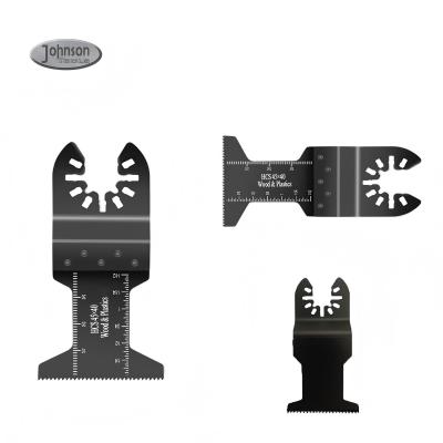 China 45x40mm Bi-Metal HCS Oscillating Multi-Tool Blades for Wood and Plastic Cutting with Quick Release System for sale