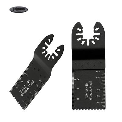 China 32x40mm Bi-Metal Oscillating Tool Blade for Wood & Metal Cutting - High Speed Steel Construction for sale
