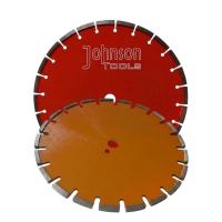 China 350mm 400mm 450mm Laser Welded Loop Diamond Saw Blades for Concrete Cutting and Traffic Systems for sale