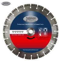 China 230mm Laser Diamond Turbo Saw Blade for Cured Concrete Cutting 9 Inch 16 Segments for sale