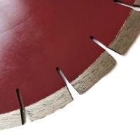 China 14 Inch Laser Welded Diamond Brick Saw Blade 350mm for Soft Fired Clay Bricks Dry Wet Cutting for sale