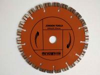 China 200mm Laser Welded Diamond Blade Concrete Saw Double Turbo Segments 22.23mm Arbor for sale