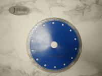 China 180mm Sintered Diamond Ceramic Tile Saw Blade Mesh Rim Turbo for Porcelain for sale