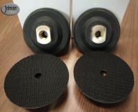 China 3 4 5 Inch Rubber Diamond Polishing Pad Holder M14 5/8-11 Thread 12000 RPM for sale