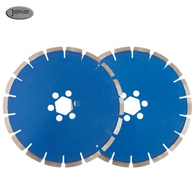 China 10 Inch Laser Welded Concrete Pavement Cutting Blade 250mm Diameter 17 Teeth for sale