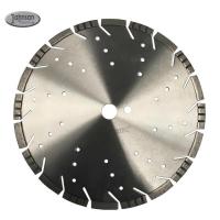 China 14 Inch Diamond Concrete Cutting Blade 350mm with Cooling Holes SGS GB for sale
