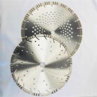 China 14 Inch Diamond Concrete Cutting Blade 350mm with Cooling Holes SGS GB for sale