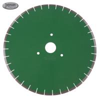 China 600mm Laser Diamond Saw Blade Narrow U Slot for Coral Rock Concrete Cutting 24 Inch 42 Teeth for sale