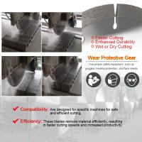 China 900mm Diamond Cutting Blade for Prestressed Concrete Hollow Slabs - 6.5mm Segment Thickness with 64 Teeth for sale