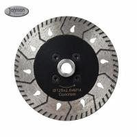 China 5 Inch Hot Press Sintered Diamond Turbo Blade for Concrete Grinding Cutting for sale