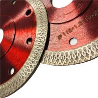 China SGS 125mm X Mesh Turbo Porcelain Tile Cutting Diamond Blade 5 Inch with 1.2x10mm Segment for sale
