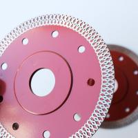 China SGS 125mm X Mesh Turbo Porcelain Tile Cutting Diamond Blade 5 Inch with 1.2x10mm Segment for sale