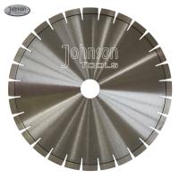 China 500mm Laser Welded Diamond Stone Cutting Disc for Bluestone with 40mm Segment Length and 4.0mm Thickness for sale
