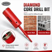 China OD 35mm Dry Diamond Core Drill Bits Brazed Rods for Hard Granite Stone Drilling for sale