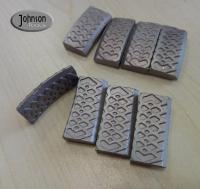 China Mesh Type Diamond Core Drill Bit Segment 24x3.5x10mm for Concrete Coring Long Life for sale