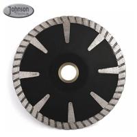 China 125mm Diamond Stone Cutting Blade for Granite Quartz Concave Turbo for sale