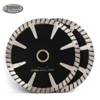 China 125mm Diamond Stone Cutting Blade for Granite Quartz Concave Turbo for sale