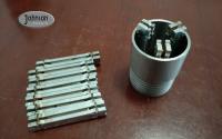 China Brazed Holder Welding Magnets for Diamond Core Bit Segments - 4 Clearance Sizes, 1000℃ Max Temperature for sale