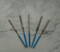 China Standard Electroplated Diamond File Set 70mm Coating Length for Hardened Steel Ceramics Glass for sale