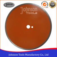 China 350mm Diamond Continuous Ceramic Tile Saw Blade 25.4mm Arbor for Porcelain Cutting for sale