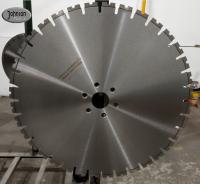 China 600mm Laser Welded Diamond Blade for Reinforced Concrete Cutting 36 Segments for sale