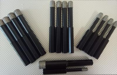 China Hexagon Shank Diamond Core Drill Bits For Tile Ceramic Marble Granite Drilling for sale