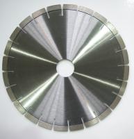 China 14 Inch 350mm Laser Welded Silent Diamond Saw Blade for Very Hard Granite Cutting 15mm Segment for sale