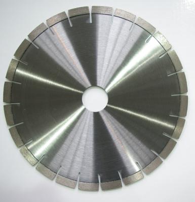 China 14 Inch 350mm Laser Welded Silent Diamond Saw Blade for Very Hard Granite Cutting 15mm Segment for sale