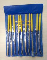 China Standard Electroplated Diamond File Set 70mm Coating Length for Hardened Steel Ceramics Glass for sale
