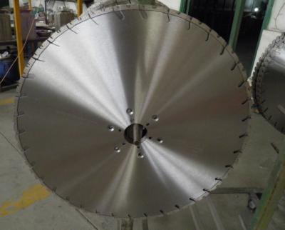 China 600mm Laser Welded Diamond Wall Saw Blade for Reinforced Concrete Cutting 36 Segments for sale