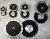 China Hot Pressed Concrete Saw Blades 75mm to 230mm for Cutting and Grinding Stone for sale
