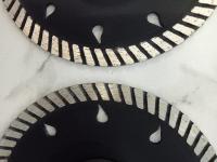 China Hot Pressed Concrete Saw Blades 75mm to 230mm for Cutting and Grinding Stone for sale