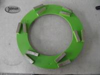 China Klindex Diamond Grinding Wheel 200mm Ring for Concrete Floor Grinding 3 Pin for sale