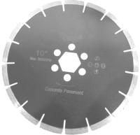 China 10 Inch Laser Welded Concrete Pavement Cutting Blade 250mm Diameter Multi Diamond for sale