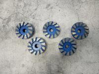 China 50mm Turbo Cup Diamond Grinding Wheel for Stone Concrete 12 Teeth 22.23mm Bore for sale