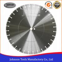 China 450mm Laser Welded Diamond Saw Blade for Cutting Cured Concrete 18 Inch 32 Teeth for sale