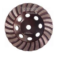 China 125mm Diamond Turbo Cup Wheel M14 Thread for Stone Grinding 30 Teeth for sale