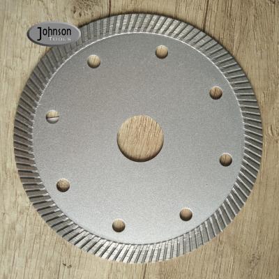 China 105mm Ceramic Tile Saw Blade 1.8mm Segment Thickness for Marble Stone Cutting for sale