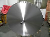 China 900mm Laser Welded Diamond Concrete Saw Blade with 6.5mm Segment Thickness for Prestressed Hollow Slabs for sale
