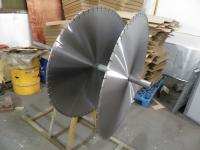 China 900mm Laser Welded Diamond Concrete Saw Blade with 6.5mm Segment Thickness for Prestressed Hollow Slabs for sale