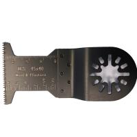 China High Carbon Steel Oscillating Saw Blade 45x40mm with 1-1/2 Inch Plunge Cut Depth for Multi-Tool Applications for sale