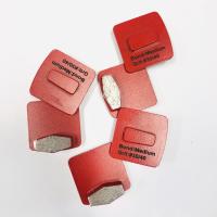 China 13mm Hexagon Segment Diamond Abrasive Block for Concrete Floor Grinding - 30/40 Grit Redi Lock System for sale