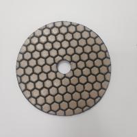 China 4 Inch 100mm Diamond Dry Polishing Pads for Granite Marble Concrete Grit #200-#3000 for sale
