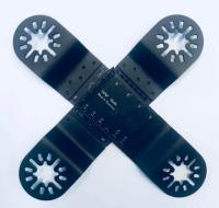 China 32x40mm Normal Shank Oscillating Multi Tool Blades HCS Japanese Teeth Fast Cutting Wood Plastic for sale